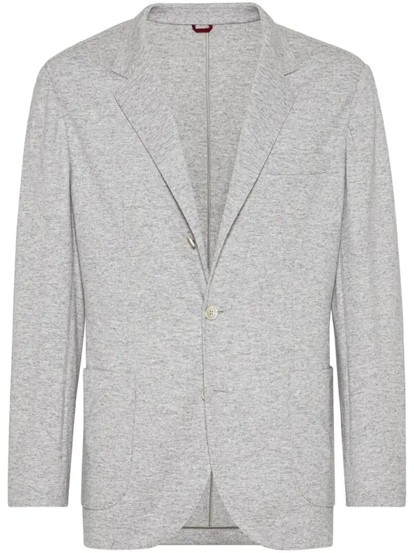 Brunello Cucinelli Cashmere Single-breasted Blazer