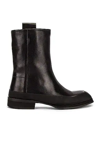 the row grunge boot ブラウン 40 The Row Grunge leather boots The Row