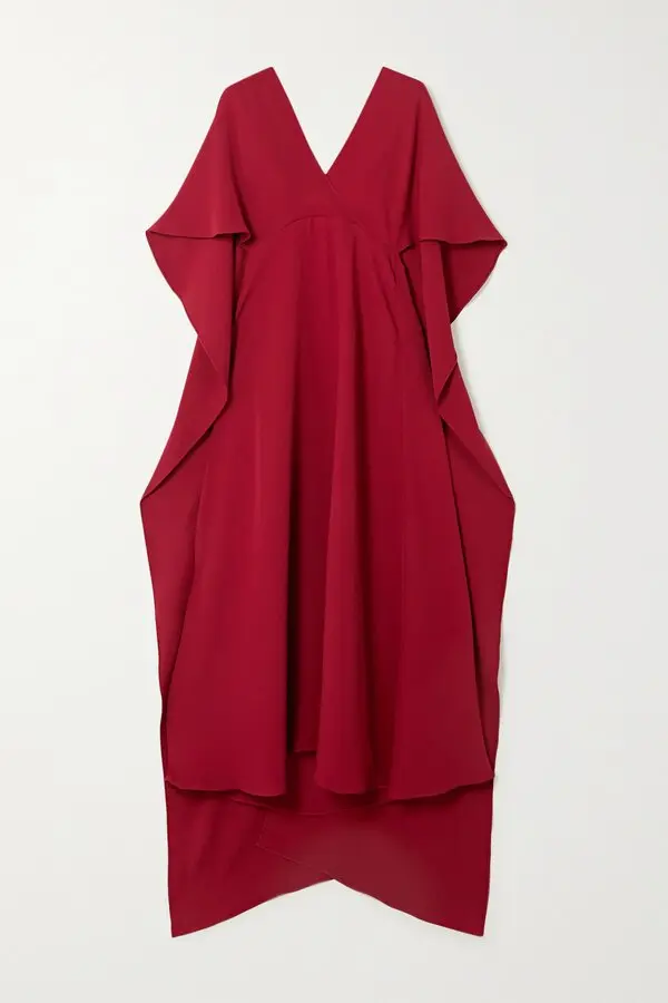 maison valentino red dress Dakota Johnson wears cutout red mini dress as the face of Valentino's  cruise 2026 campaign