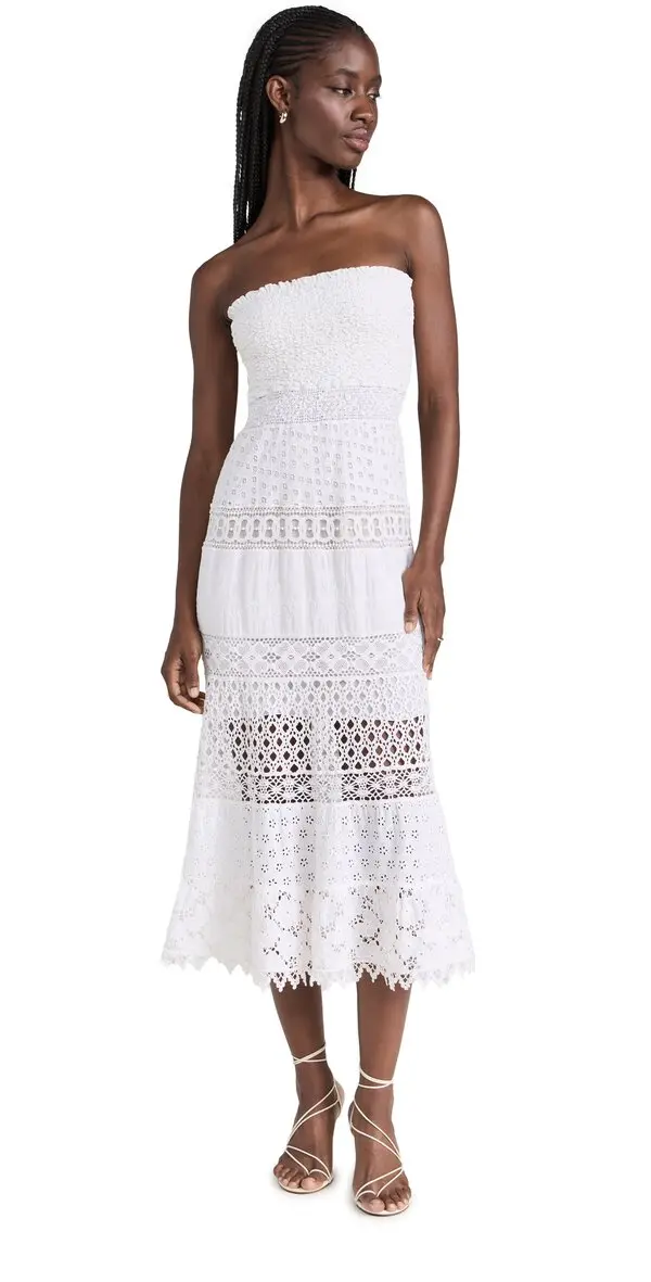 Temptation Positano Ungheria Dress - Panna