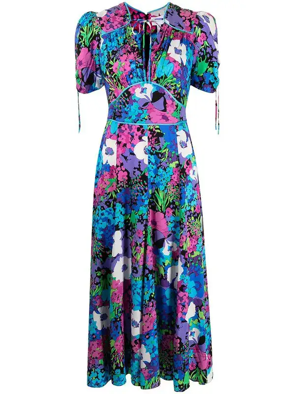 alice mccall blue floral dress Alice Mccall Oh My Goodness Dress Ocean Blue Floral (For Hire) – EKOLUV