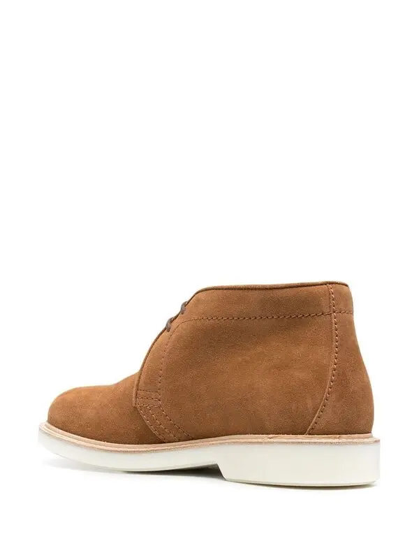 Brunello Cucinelli Lace-up Suede Boots