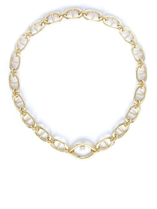 CAPSULE ELEVEN Eye Opener Link Necklace - Gold