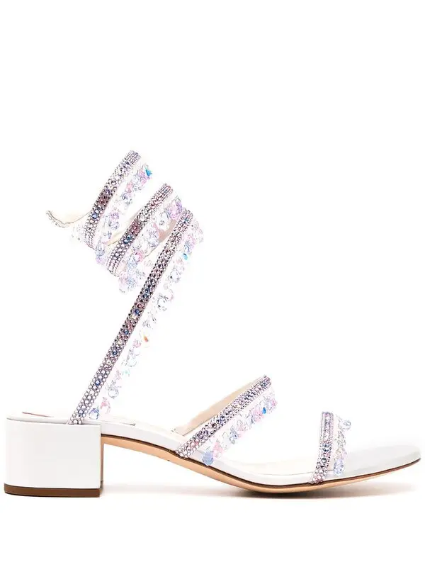 Rene Caovilla Cleo Beaded Sandals