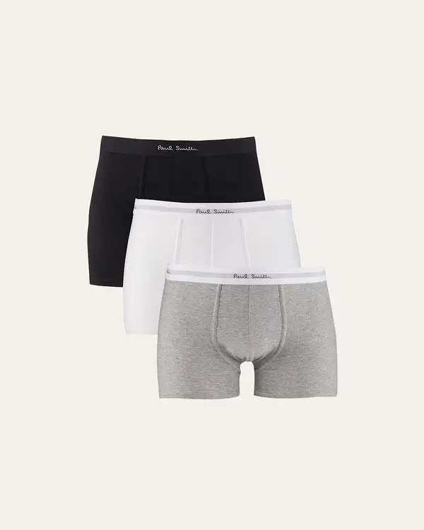 Paul Smith 3-pack Solid Boxer Trunks - Multicolor