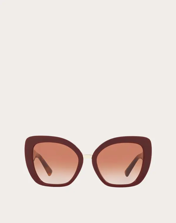 Valentino Garavani Oversized Cat-Eye Acetate Sunglasses  display picture 1