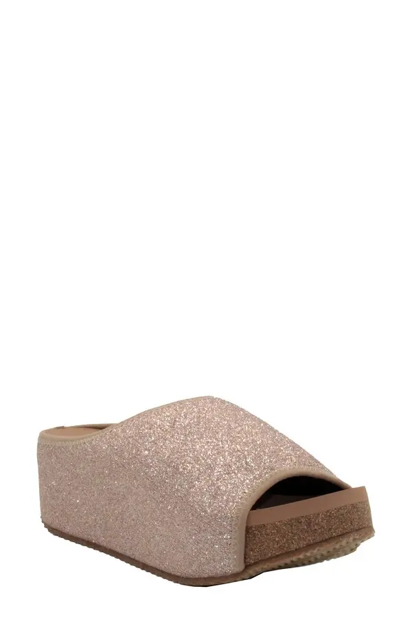 VOLATILE Festina Platform Slide Sandal - Pink | Editorialist