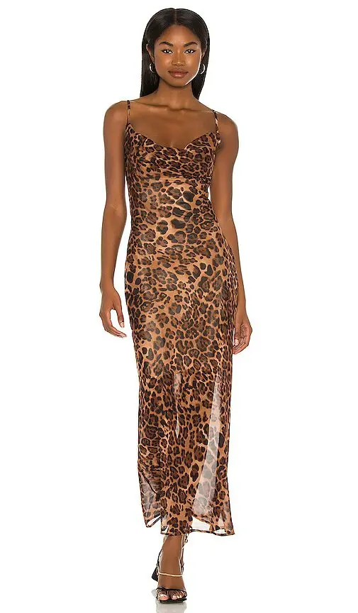 sndys brown dress SNDYS: La Louisiane Maxi Dress main image 0