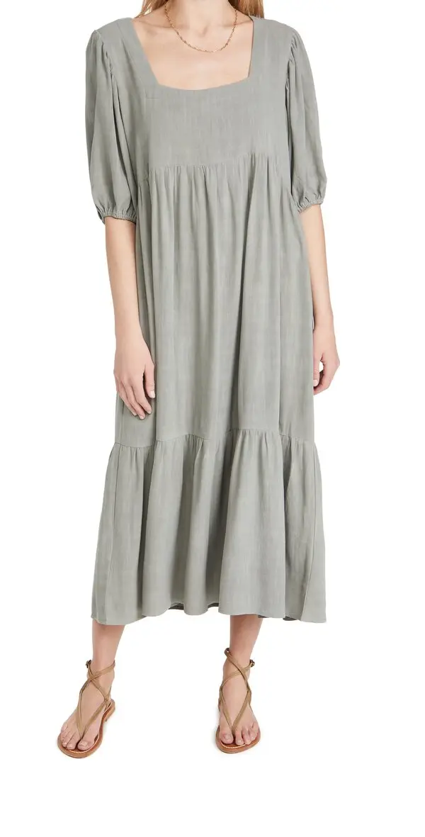 Rachel Pally Linen Mae Dress - Hazel | Editorialist