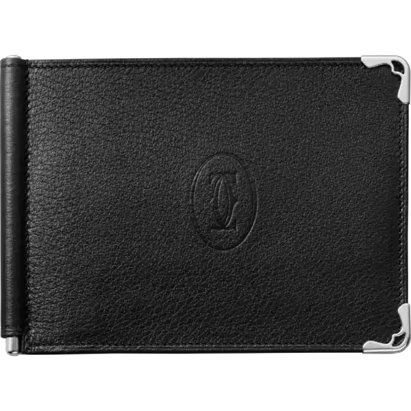Cartier マネークリップ Must de Cartier Cartier Money Clip, Must De - Black | Editorialist