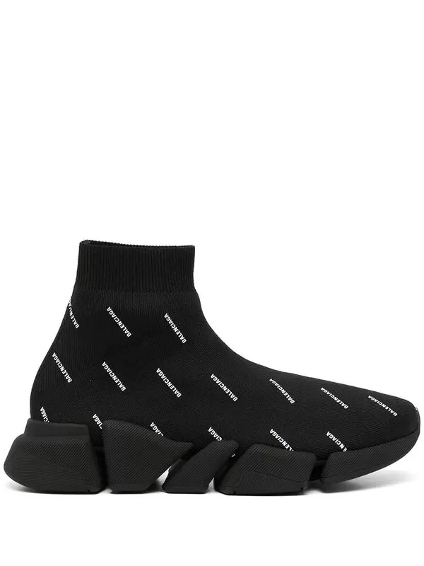 Balenciaga Speed 2.0 Lt Sneakers In Black - 30% Off  display picture 3