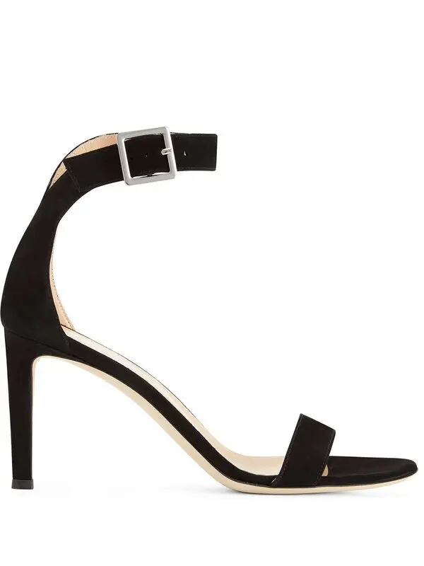 GIUSEPPE ZANOTTI 85mm Neyla Sandals - Black