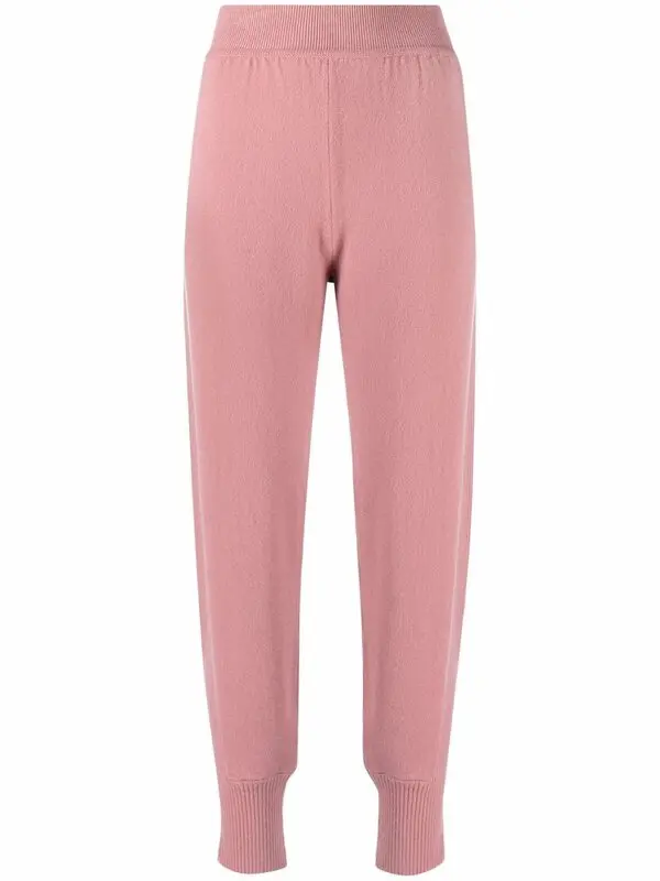 Alberta Ferretti High-rise Knitted Sweatpants