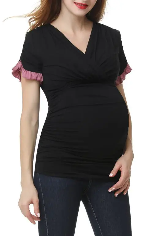 KIMI + KAI Gloria Maternity/nursing Top