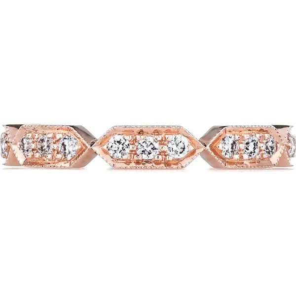 Sethi Couture Art Deco Diamond Band Ring