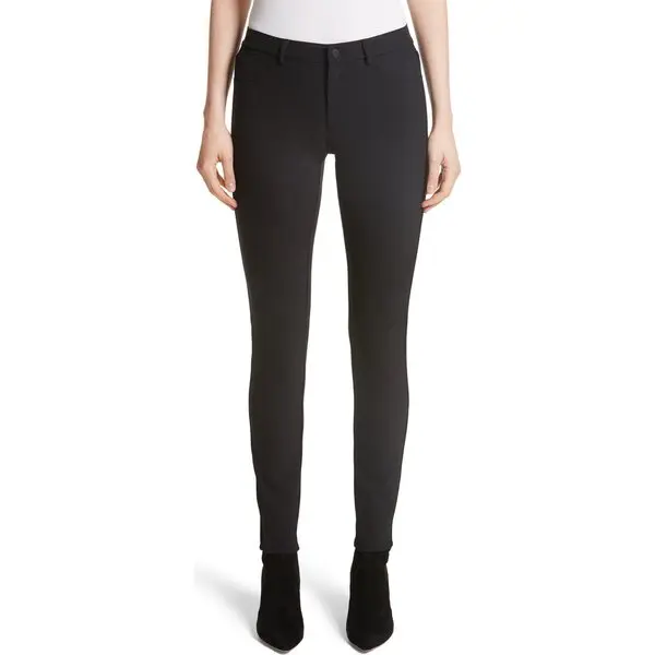 Lafayette 148 New York Mercer Acclaimed Ankle Pants - Black