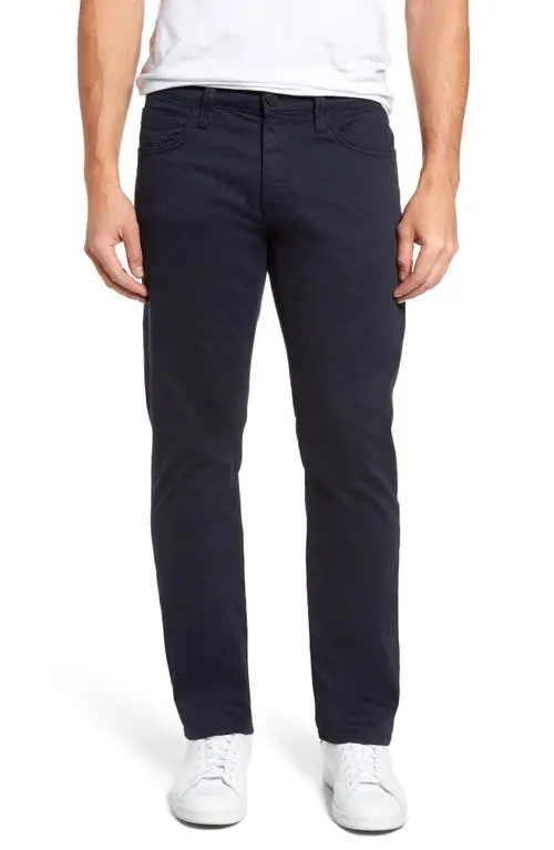 MAVI Zach Straight Leg Twill Pants - Dark Navy Twill