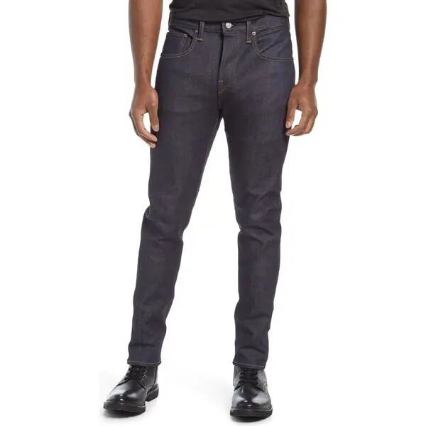 HIROSHI KATO The Scissors Slim Tapered 10.5-ounce Stretch Selvedge Jeans - Indigo Raw