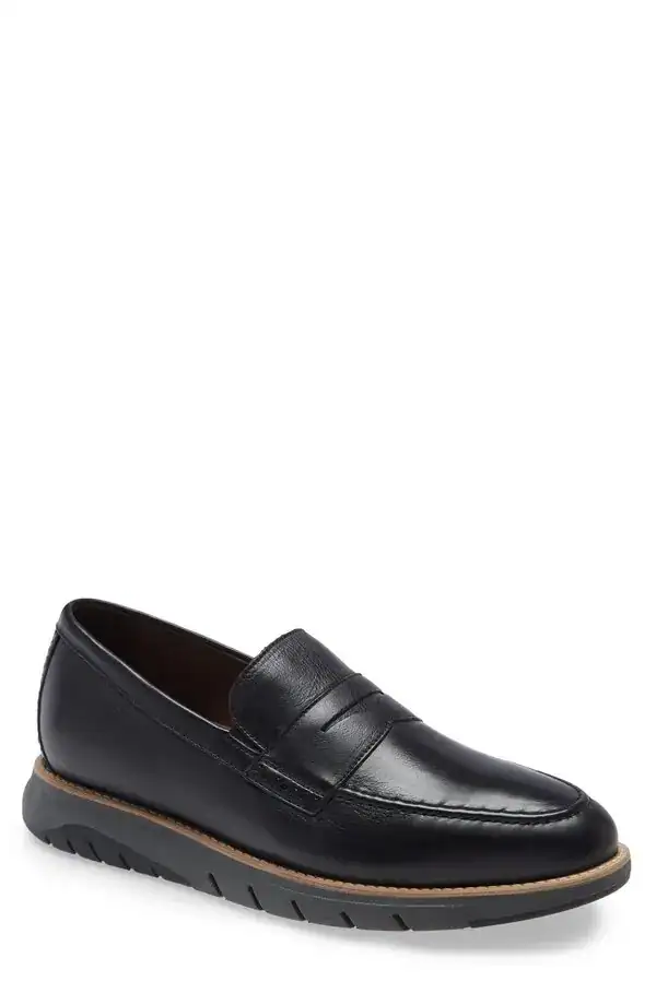 Johnston & Murphy Vaughn Penny Loafer In Black - 50% Off  display picture 2