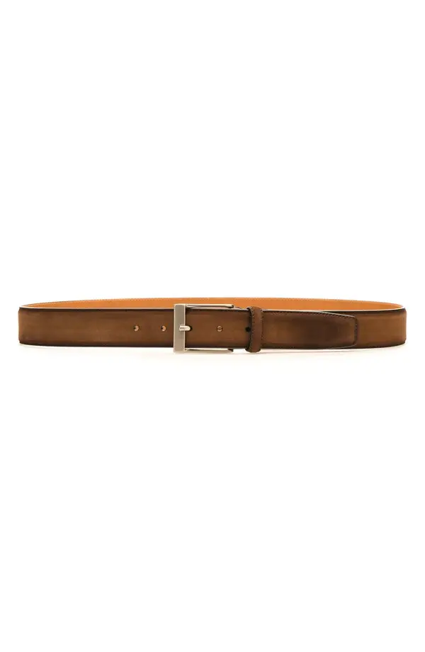 Magnanni Telante Belt - Suede | Editorialist