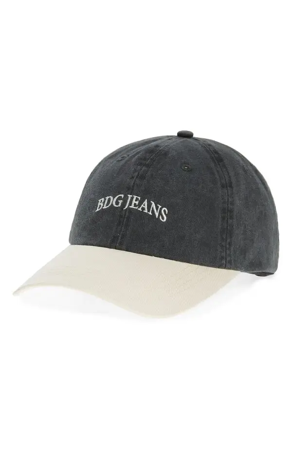 NWT‼️Urban Outfitters Black Cap with Embroidered Detail Katin Orb Embroidered Hat | Urban Outfitters main image 2