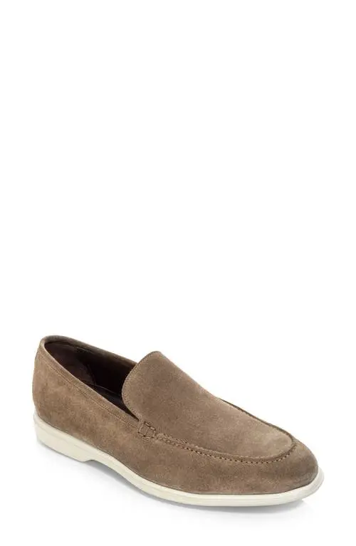 To Boot New York Cassidy Moc Toe Loafer - Taupe Suede