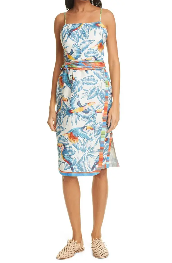 chinese dress ladies Shop for Toucan Tree Green Dress main image 1
