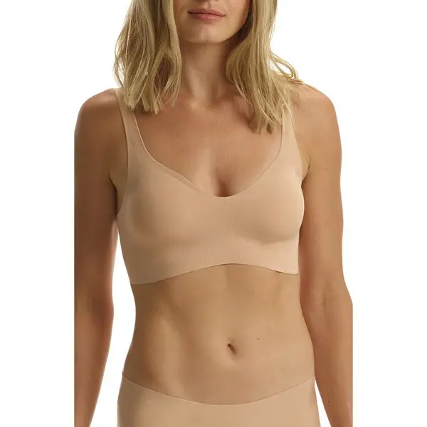 Commando Butter Soft Support Bralette - Beige
