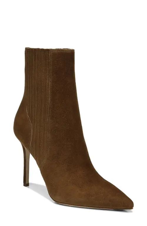 Veronica Beard Lisa 95mm Bootie - Chestnut