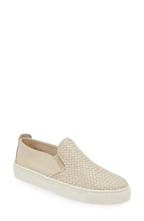 The Flexx Woven Slip-on Sneaker - Beige
