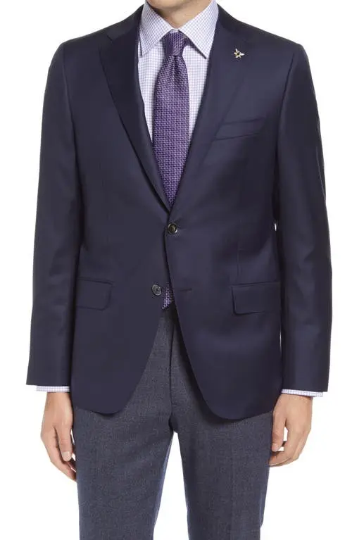 HERITAGE GOLD Traveler Honeyway Classic-fit Blazer