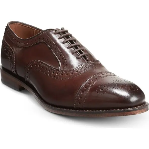 Allen Edmonds Strand Cap Toe Oxford - Mahogany