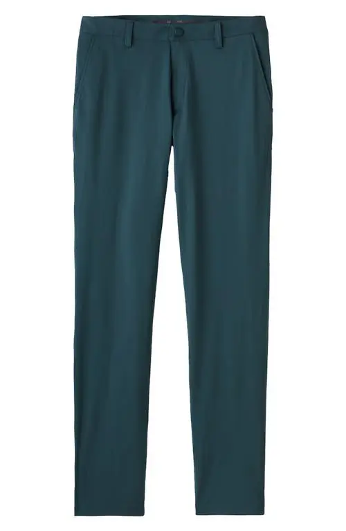 RHONE Commuter Slim Fit Trousers - Wild Forest