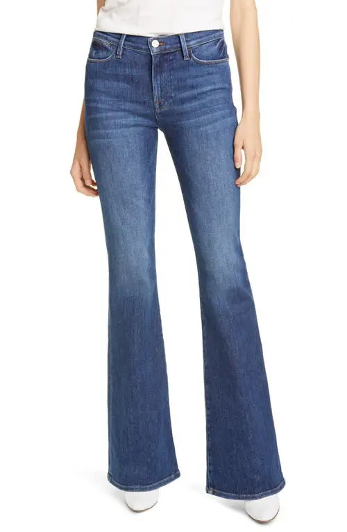 FRAME Le High Waist Flare Jeans - Bestia