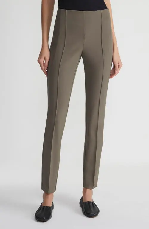 Lafayette 148 New York Gramercy Acclaimed Stretch Trousers - Nougat