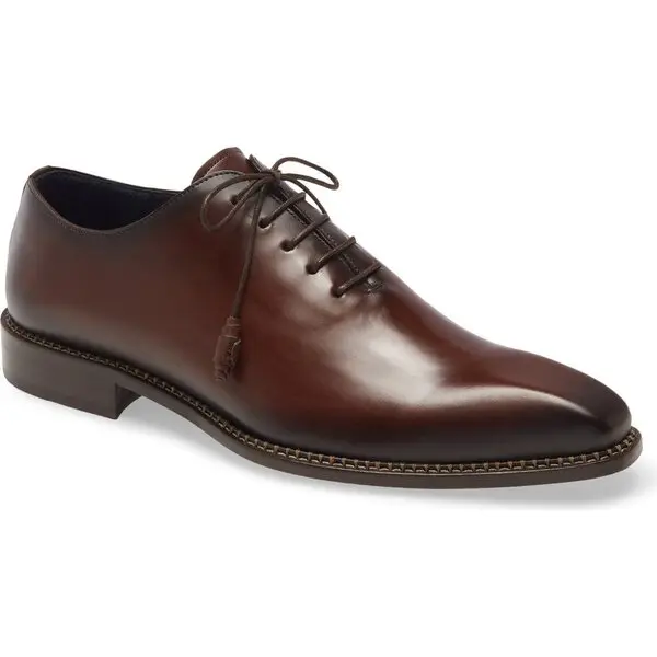 Mezlan Enterprise Wholecut Oxford - Brown Leather
