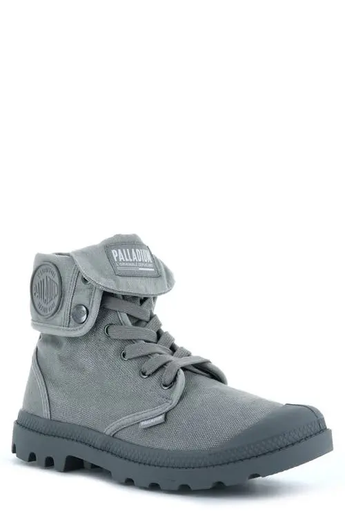 PALLADIUM Baggy Canvas Boot - Titanium/high Rise