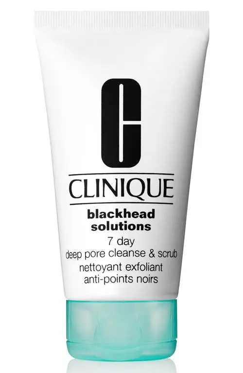 CLINIQUE Blackhead Solutions 7 Day Deep Pore Cleanser & Face Scrub - No Color