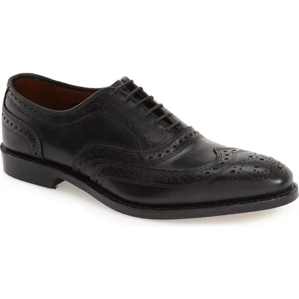 Allen Edmonds Mcallister Wingtip - Black Leather