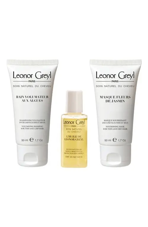 Leonor Greyl Paris Luxury Travel Kit For Volume $60 Value
