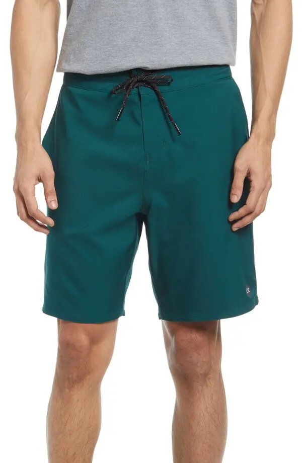 Outerknown X Kelly Slater Apex Hybrid Shorts In Trail Green 50
