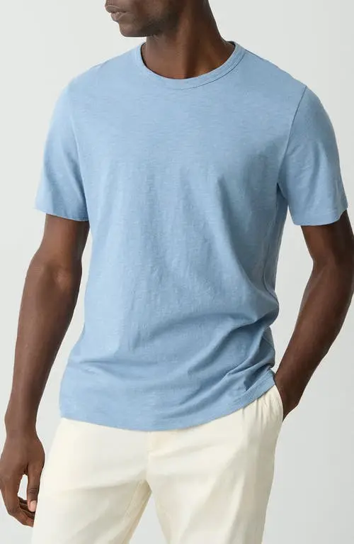 Theory Cosmo Solid Crewneck T-shirt - Rainstorm