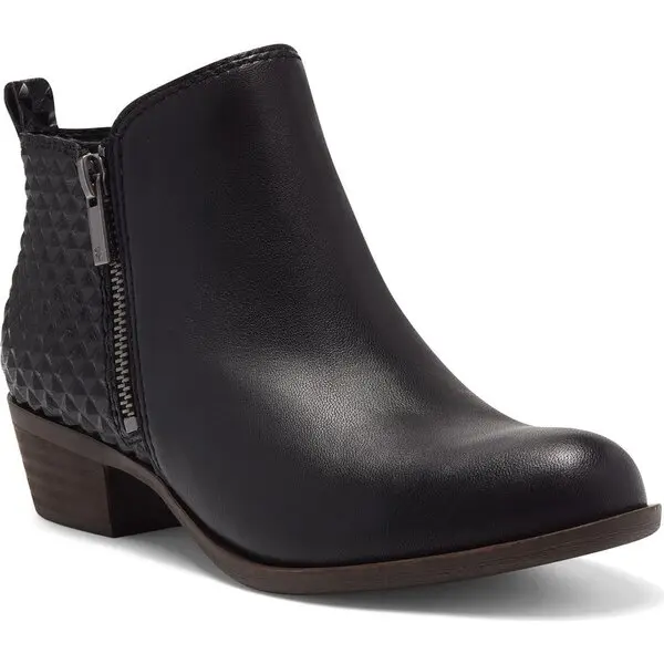 Lucky Brand Basel Bootie - Black/black