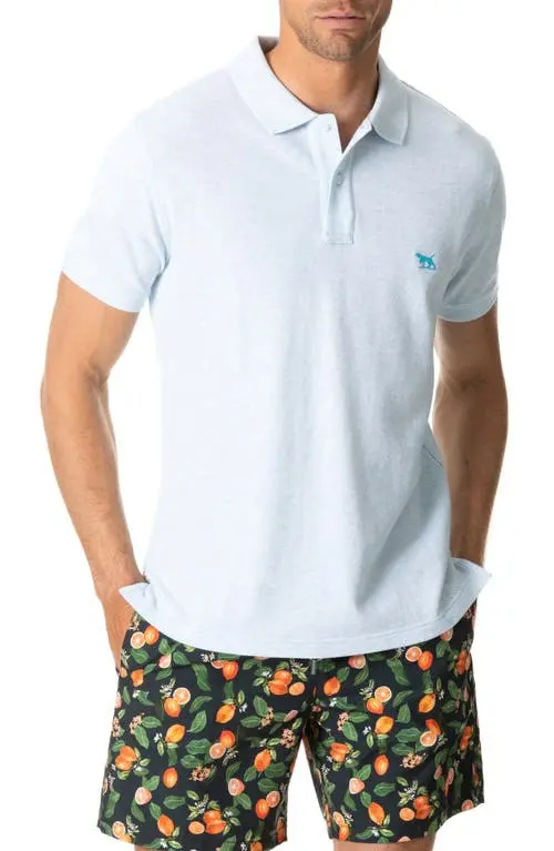 Rodd & Gunn Gunn Piqué Sports Fit Cotton Polo - Mist