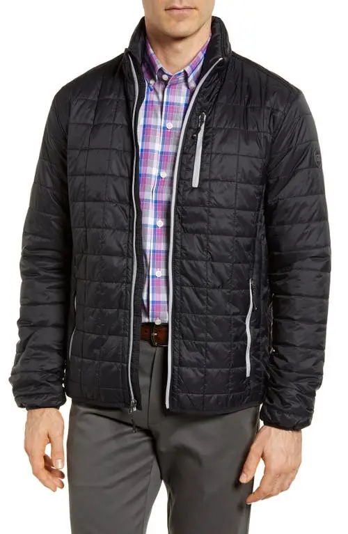 Cutter & Buck Rainier Primaloft® Full Zip Jacket - Black