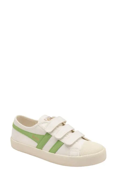 Gola Coaster Low Top Sneaker - Off White/patina Green