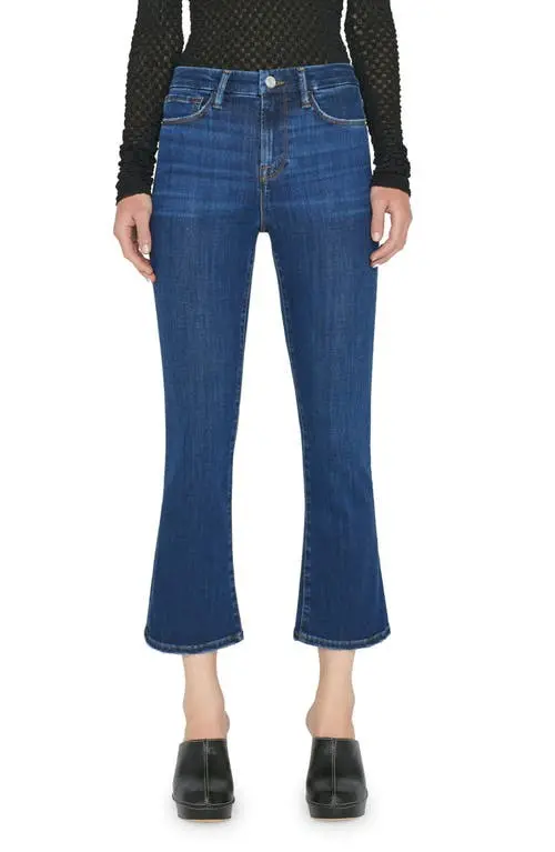 FRAME Le Crop Mini Boot High-rise Jeans - Majesty