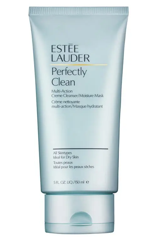 Estée Lauder Perfectly Clean Multi-action Cream Cleanser + Moisture Face Mask - No Color