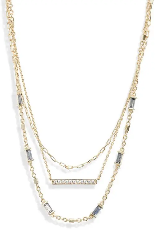 Kendra Scott Addison Layered Necklace - Gold Metal