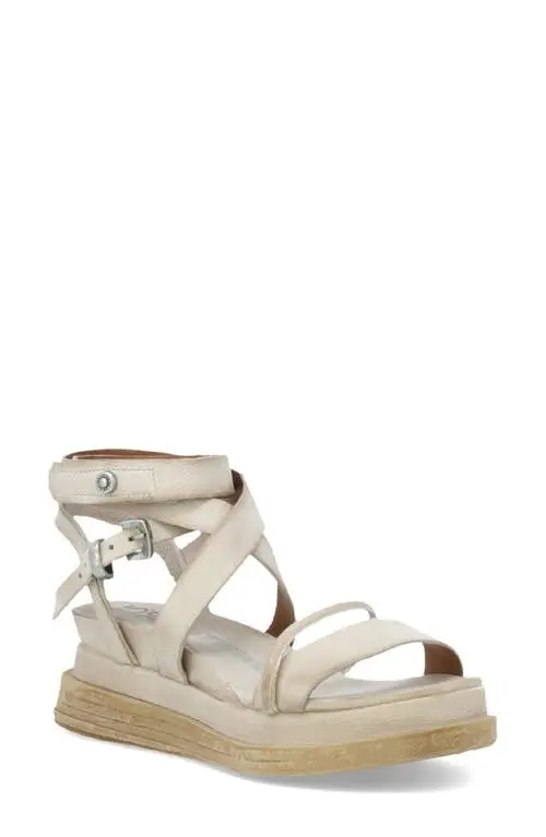 A.S.98 Labo Platform Sandal - Bone